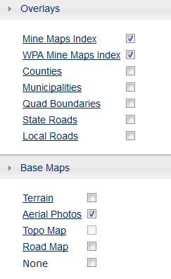 Pennsylvania Mine Map Atlas - Tutorial