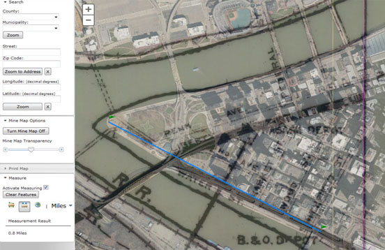 Pennsylvania Mine Map Atlas - Tutorial