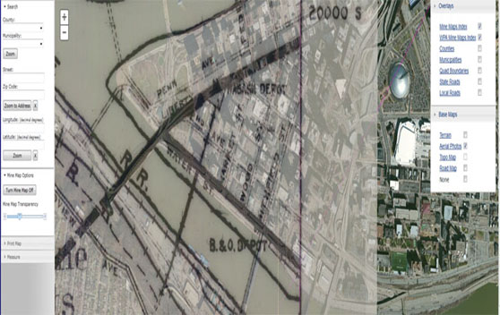 Pennsylvania Mine Map Atlas - Tutorial